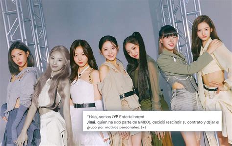 ¿por Qué Jinni De Nmixx Dejó El Grupo Esto Fue Lo Que Dijo Jyp