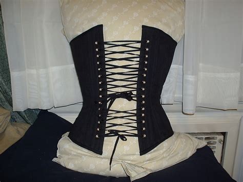 Paigeedd My First Corset Black Mid Bust