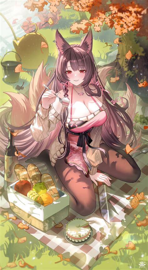 Manjuu And Akagi Azur Lane Drawn By Tansuan Ensj3875 Danbooru