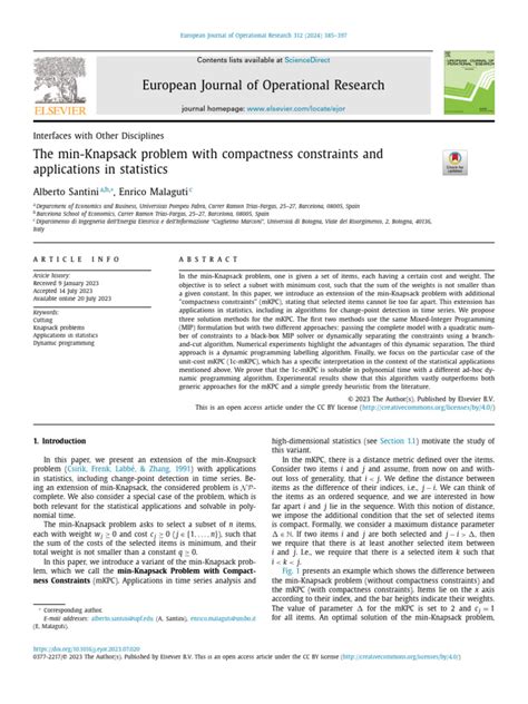 The Min Knapsack Problem With Compactness Constraints And Applications In Statistics A