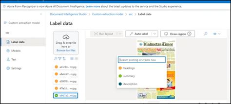 transforming documents into actionable data with azure ai document