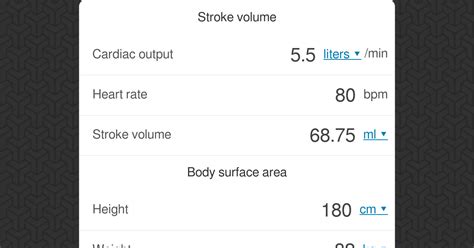 How To Determine Stroke Volume