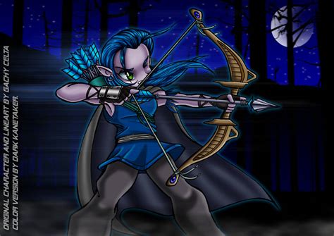 Night Elf Archer By Darth Kanetaker On Deviantart