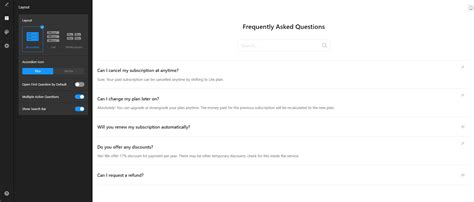accordion slider new app request elfsight community