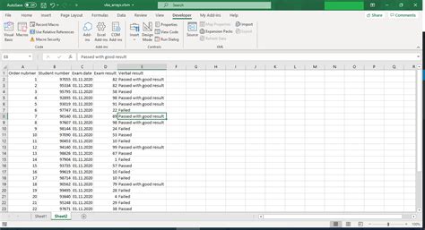 Vba Arrays Officeinside Org