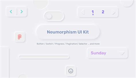Neumorphism UI Kit Figma Community