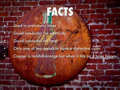 Pin By Copper Works Custom Lighting On Facts About Copper Facts Fun Facts Prehistoric