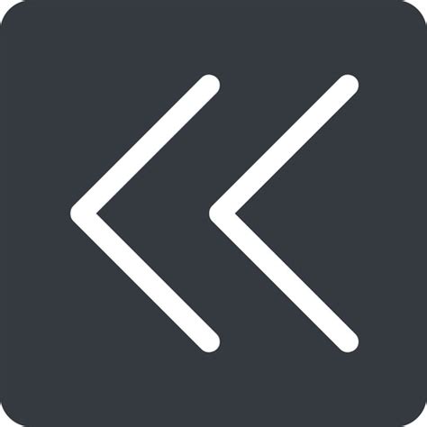 double chevron icon by friconix fi snslxl double chevron left normal