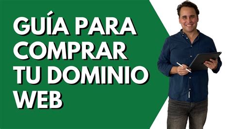 Cómo comprar un dominio Web YouTube