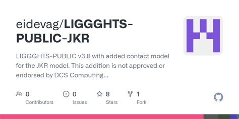 GitHub Eidevag LIGGGHTS PUBLIC JKR LIGGGHTS PUBLIC V3 8 With Added