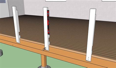 Building Deck Railing Posts How To Build Railings On A Deck And Install