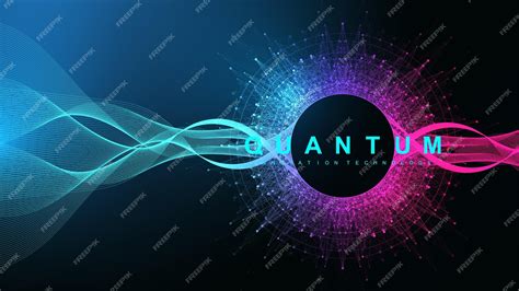 Premium Vector Quantum Computing Concept Deep Learning Artificial