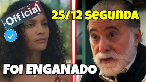 TERRA E PAIXÃO CAPÍTULO DE HOJE 25 12 SEGUNDA RESUMO COMPLETO DA