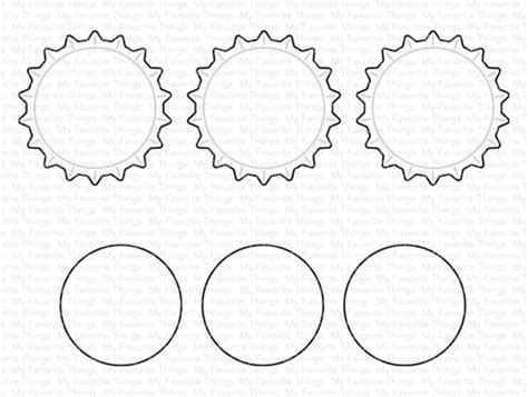 My Favorite Things Die Namics Bottle Caps Mft 2684 Paperpadsnl