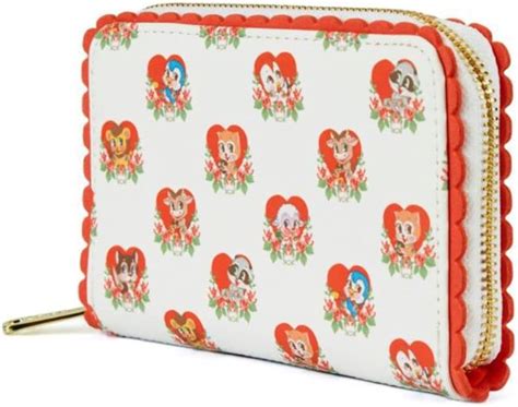 Amazon Loungefly X Funko Villainous Valentines Zip Around Wallet Clothing Shoes Jewelry