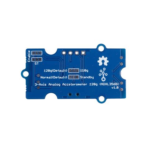 Grove Axis Analog Accelerometer G Adxl B Seeed Studio