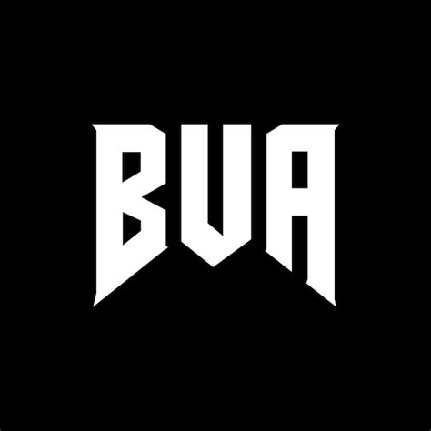 Premium Vector Bua Letter Logo Design For Technology Company Bua Logo