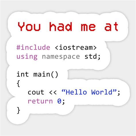 Hello World First Program In Computer Science By Mangobanana Computer Science Science