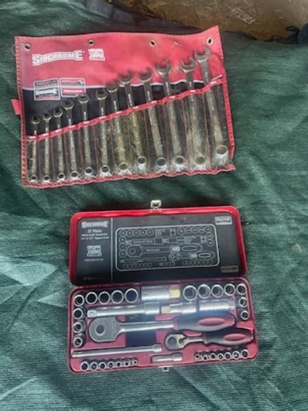 Lot 111 Sidchrome Spanner Set And Socket Set Auctionsplus