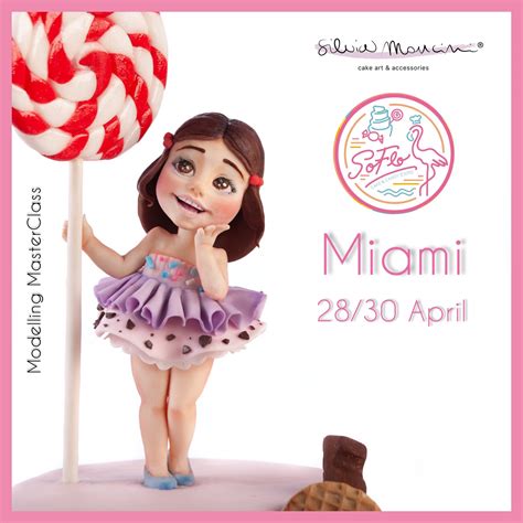 Miami Soflo Cake And Candy Expo Modelling Class 28 Aprile 2023 Silvia Mancini Cake Art