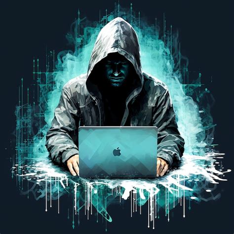 Photo Portrait Of A Scifi Cyberpunk Hacker Hightech Futuristic Man From The Future Generated By