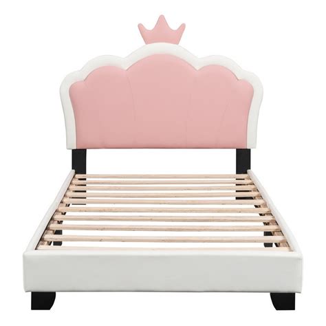 Blingbin Einzelbett Kinderbett Polsterbett 1 Tlg Mit Lattenrosten