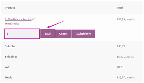 Self Service Dashboard For Woocommerce Subscriptions Documentation