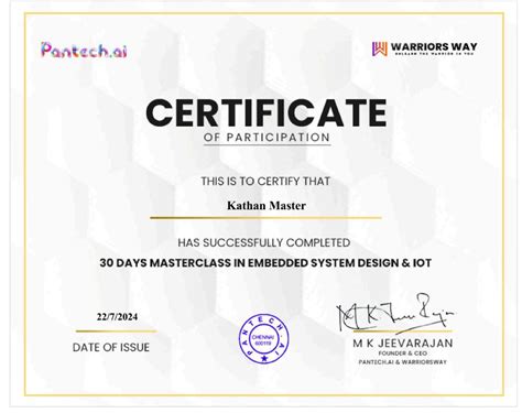 Kathan Master On Linkedin Embeddedsystems Iot Lifelonglearning Techlearning Certified…