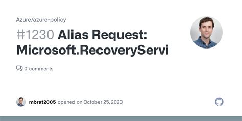 Alias Request Microsoftrecoveryservicesvaultsresourceguardproxies