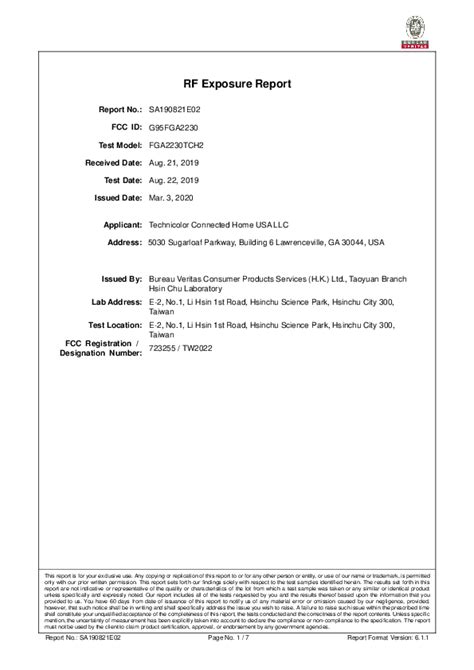 Technicolor Device Database