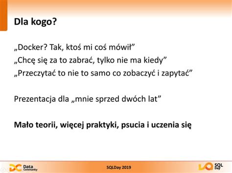 Sql Server Docker Pierwsze Kroki Pdf Databases Computer