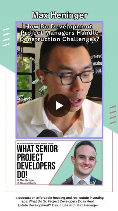 I Had The Pleasure Last Week Of Joining Kent He On The Affordable Housing And Real Estate