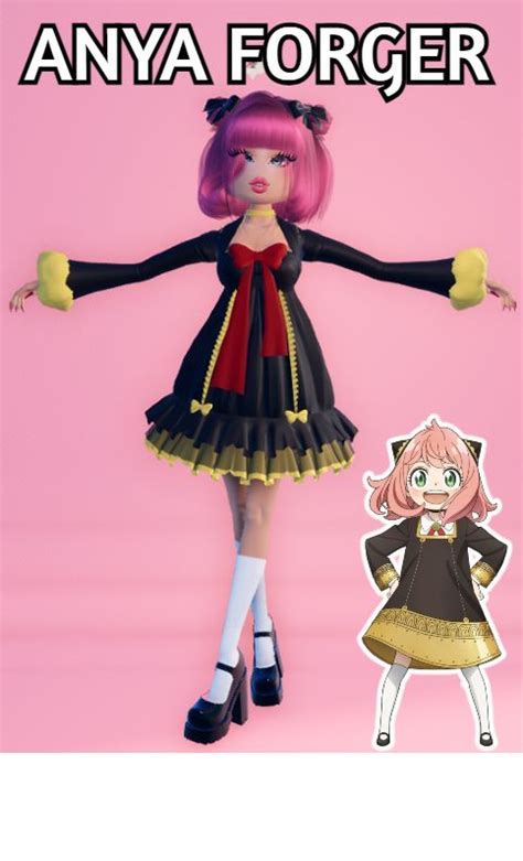 Dress To Impress Anya Forger Roblox In 2024