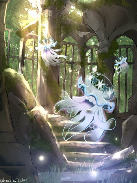 Bo Bouillustration Nihilego Nintendo Pokemon Highres Mixed