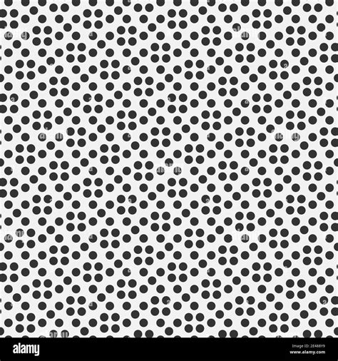 seamless pattern with dots ordered grid vector illustration stock