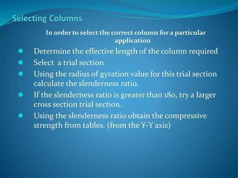 Column And Its Types Ppt
