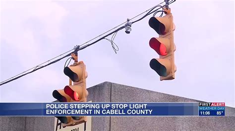 Police Stepping Up Stop Light Enforcement Youtube