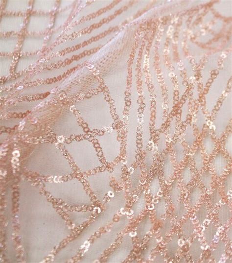 Glitter Sequins On Mesh Apparel Fabric Joann