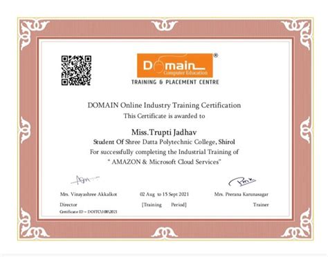 trupti jadhav on linkedin successfully completing the industrial