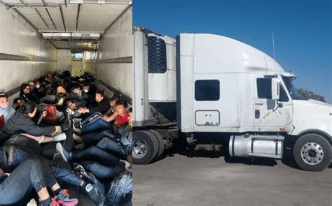 Logran Asegurar A 61 Migrantes Que Viajaban En Caja De Tráiler En Coahuila