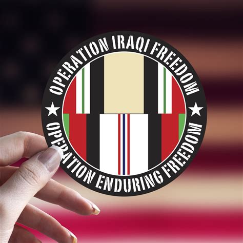 Oef Oif Decal