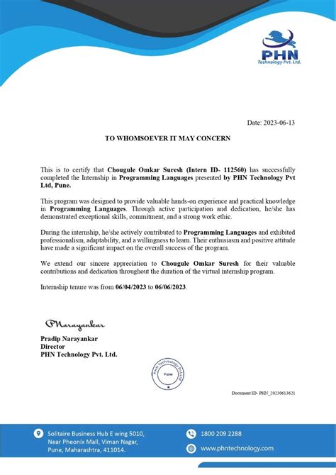 Omkar Chougule On Linkedin Internshipcompletion Programminglanguages