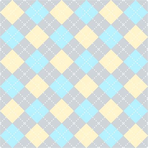Premium Vector Argyll Checkered Pattern