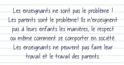 Cette Lettre Dun Enseignant Aux Parents Est Entrain De Faire Le Tour Du Monde Recettes Du Net