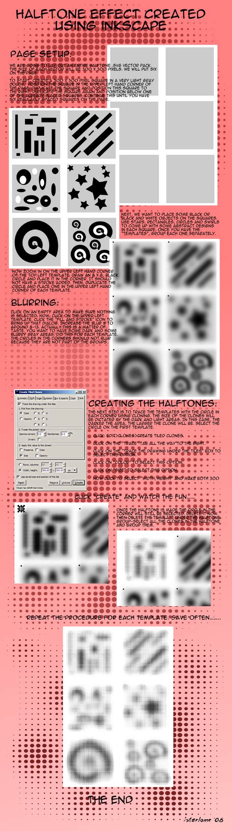 Halftone Effect In Inkscape By Istarlome On Deviantart