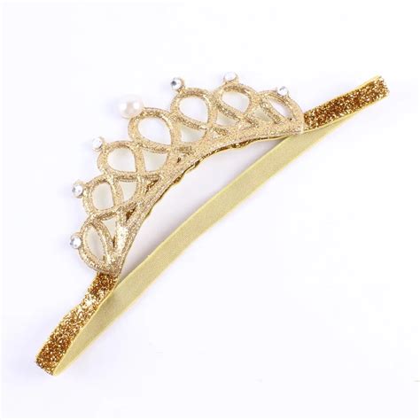 Gold Crown Headband Princess Birthday Tiara Cake Smash Tiara Girl Sliver Crown Tiara Hair