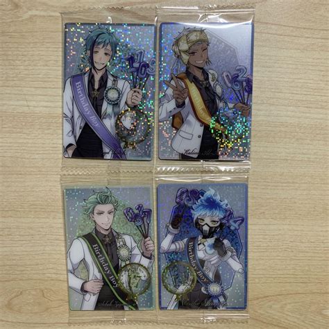 ツイステ フロイド カリム オルト セベク ウエハース カード メルカリ