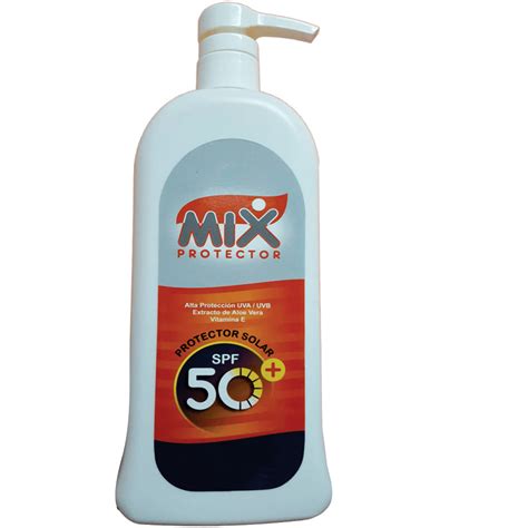 Bloqueador Solar Mix Protector Fps 50 Más Por 1 Litro I Oechsle Oechsle
