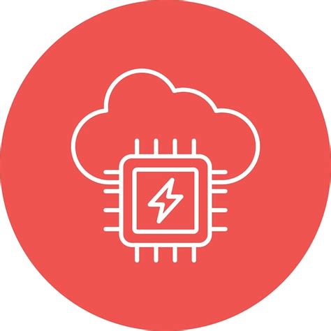 Premium Vector Cloud Computing Icon