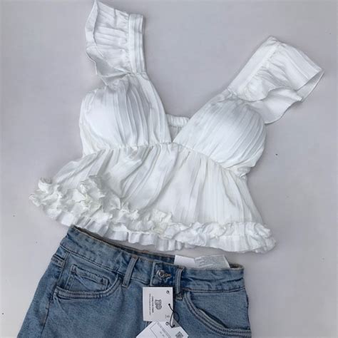 Morgan Peplum Top•tia Ngge Shopee Philippines